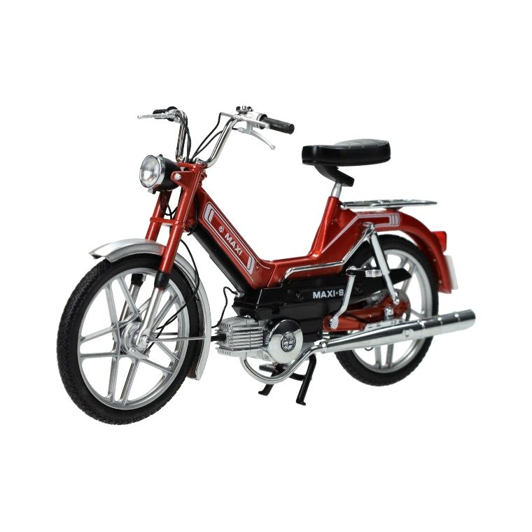 Schaalmodel Puch Maxi S 1:10 Rood Metallic - JMPB Onderdelen
