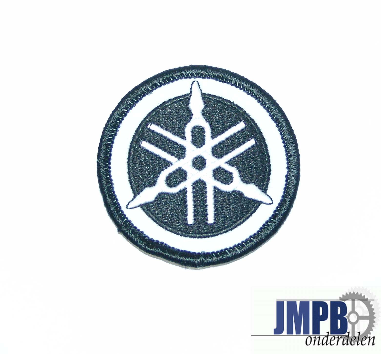 Strijkembleem Yamaha ZWART - JMPB Onderdelen