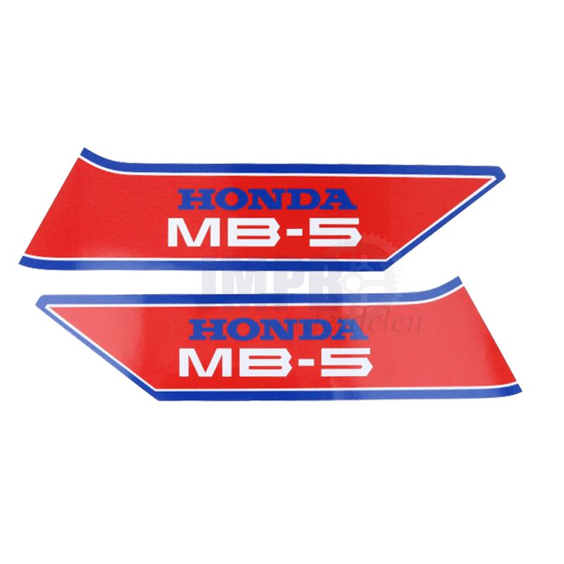 Stickerset Tank Honda MB5 1979-1983 - JMPB Onderdelen